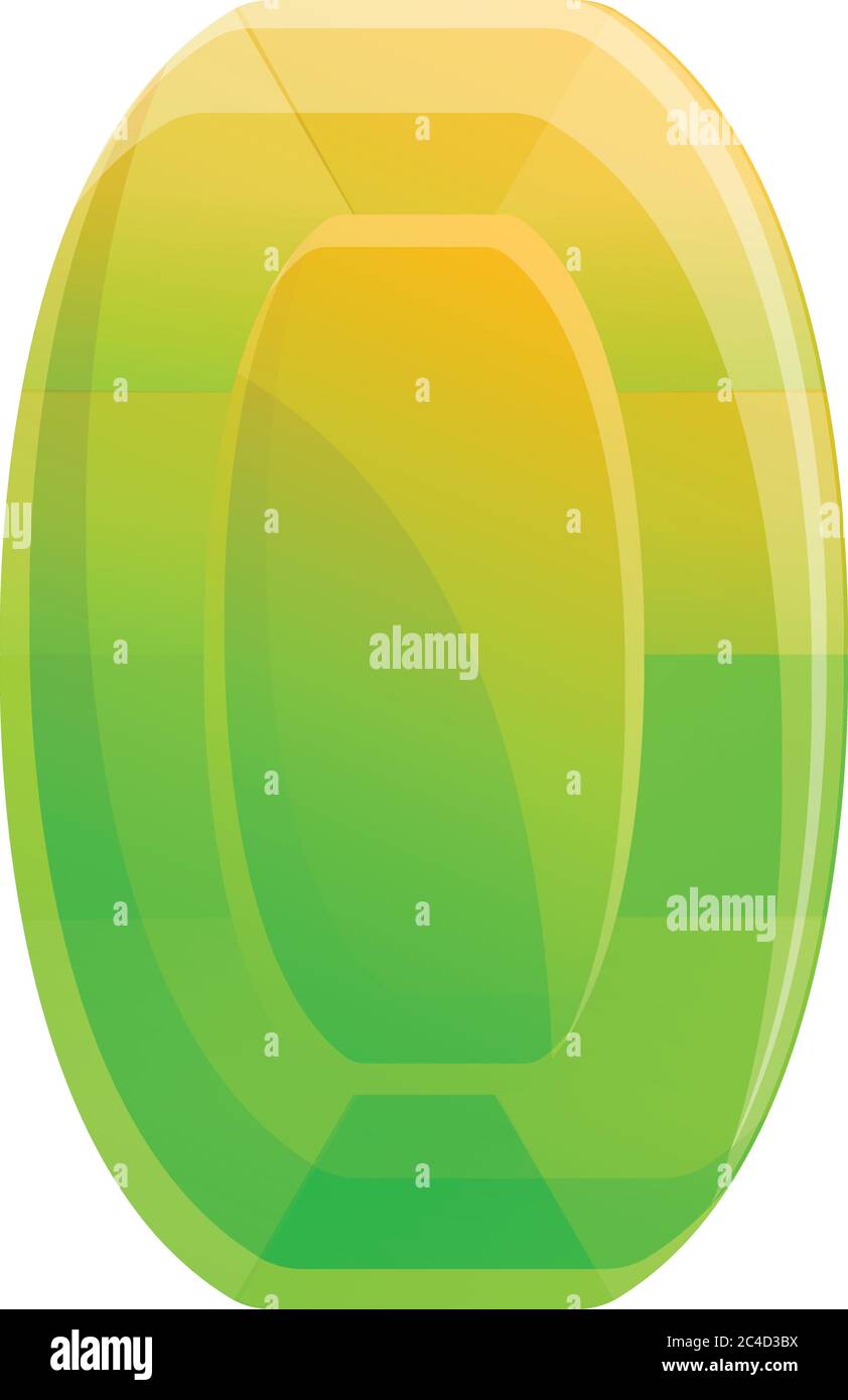 Carat gem icon. Cartoon of carat gem vector icon for web design ...