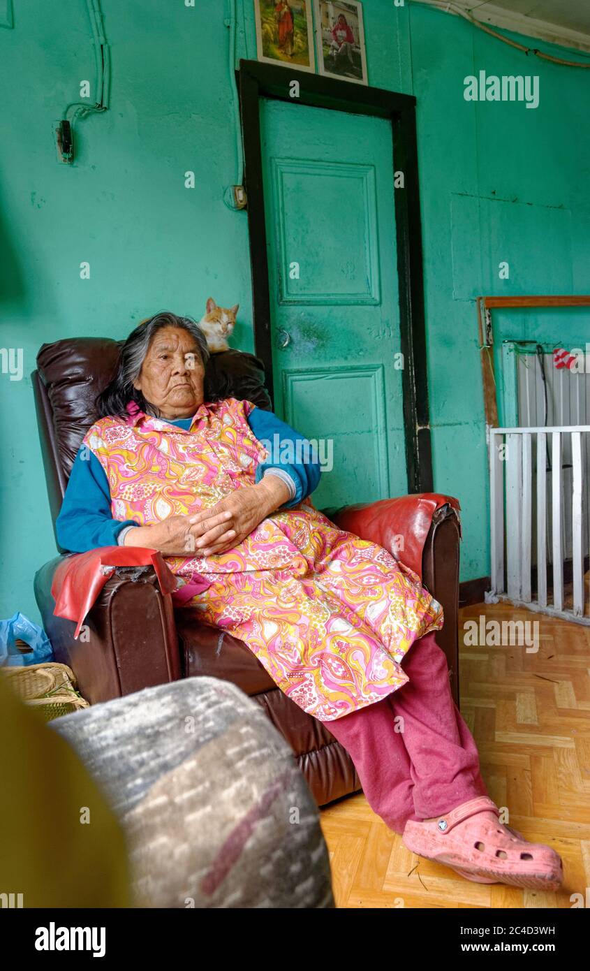 Puerto williams yaghan people hi-res stock photography and images - Alamy