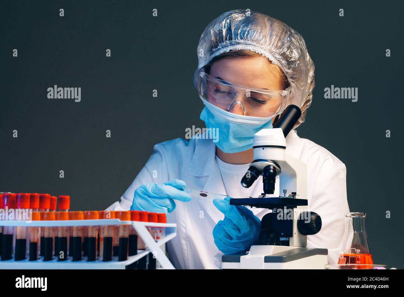 Glass Microscope Slide High Resolution Stock Photography and Images - Alamy