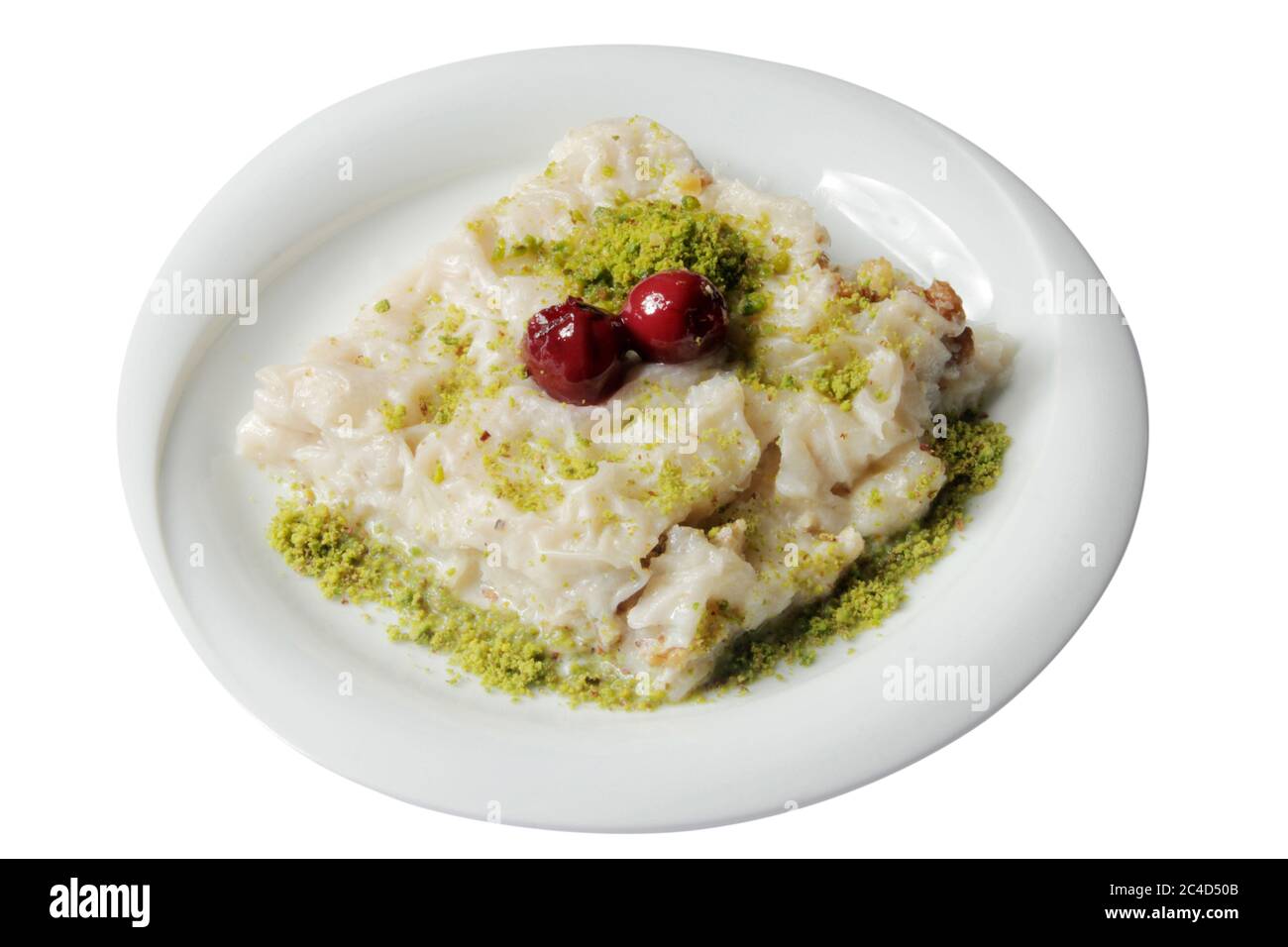 Turkish sweet - Güllaç Stock Photo - Alamy