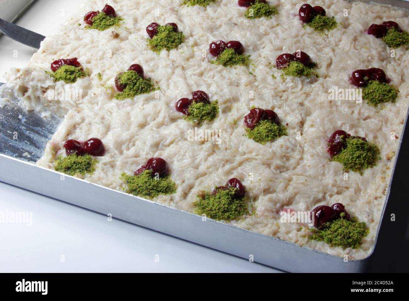 Turkish sweet - Güllaç Stock Photo - Alamy