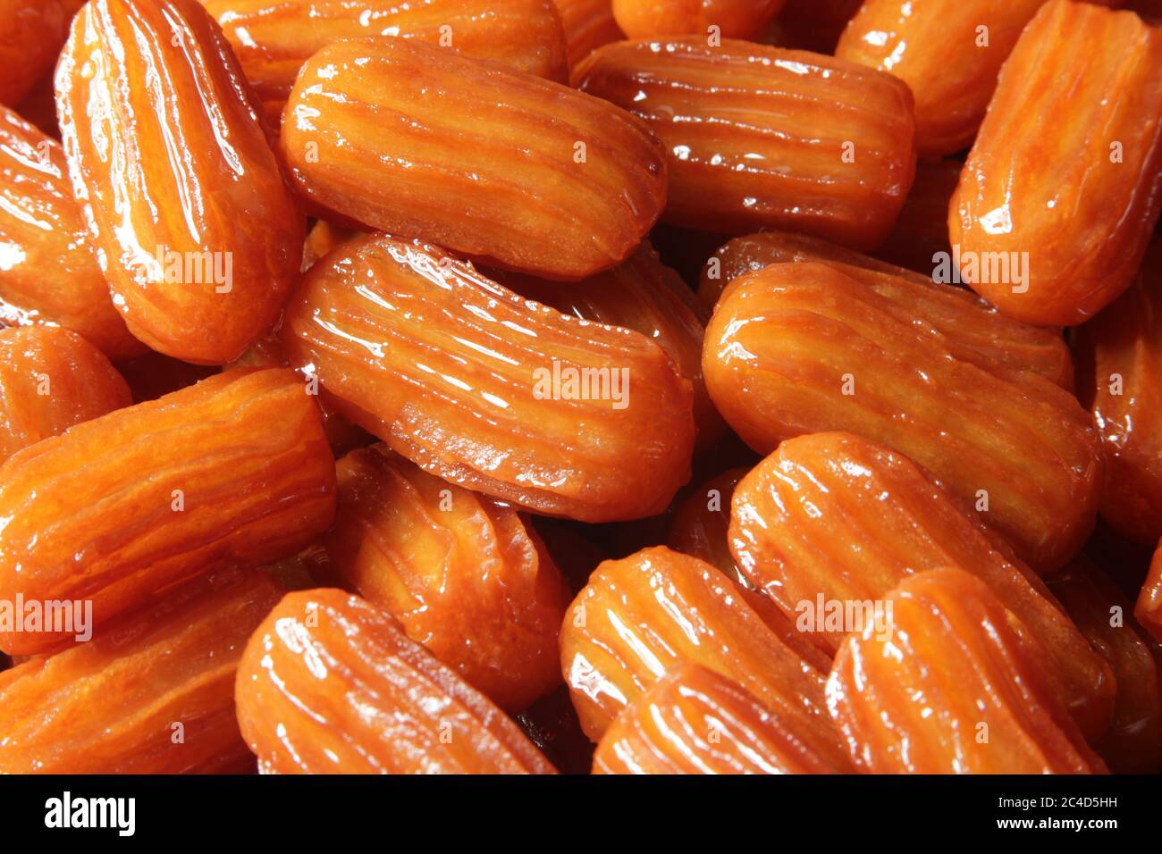 Turkish Dessert Tulumba Stock Photo - Alamy