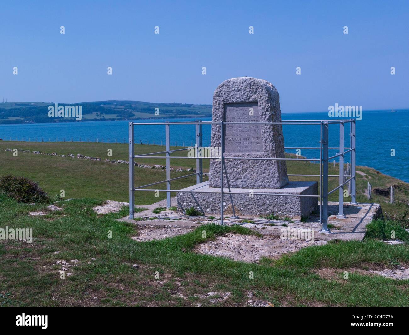 Commemmorative stone shipwreck of the steam clipper royal charter hi ...