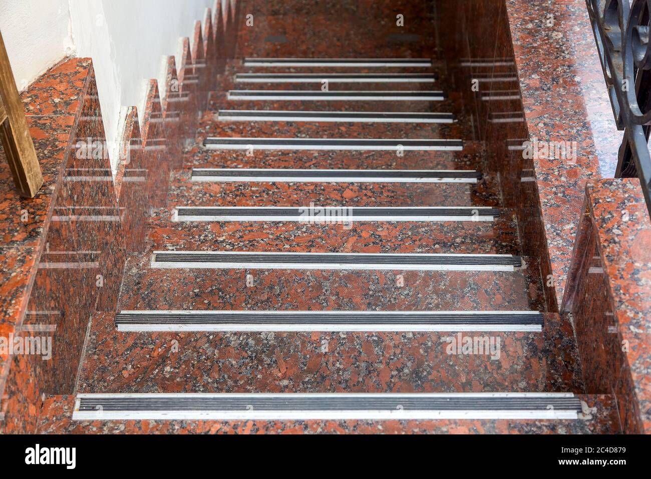 Stepping And Slipping On Marbles