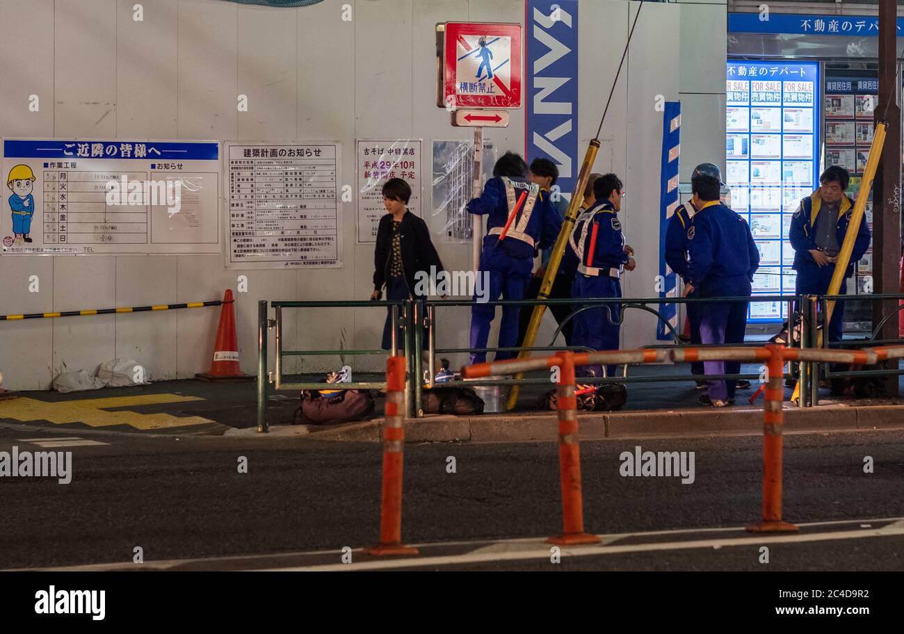 Japanese construction workers hi-res stock photography and images - Alamy