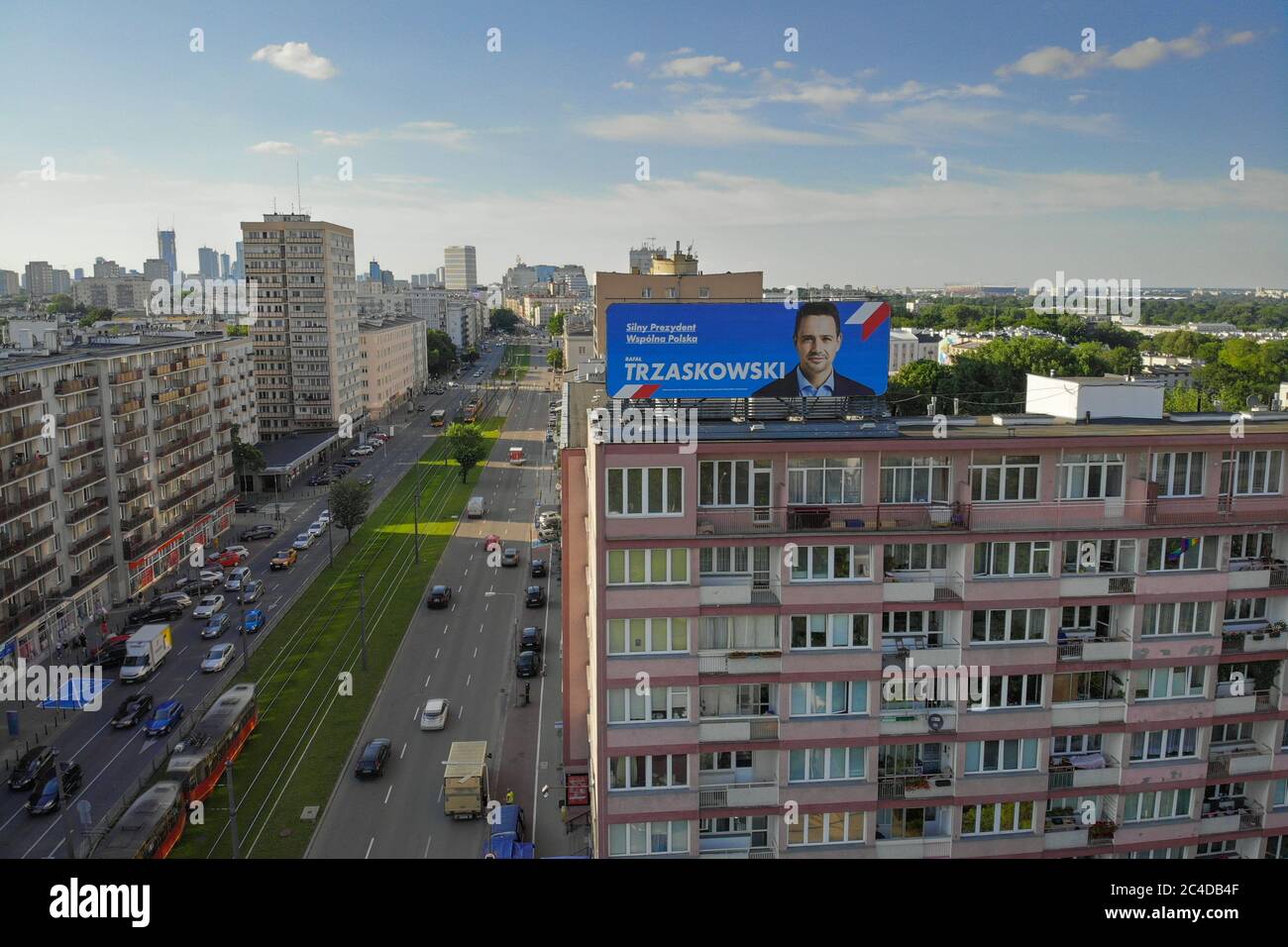 Warszawa advertising hi-res stock photography and images - Alamy
