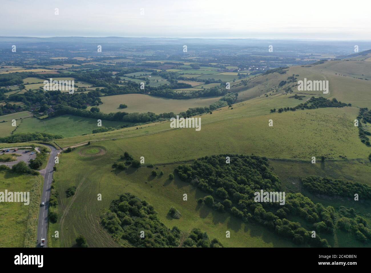 South downs third highest point hi-res stock photography and images - Alamy