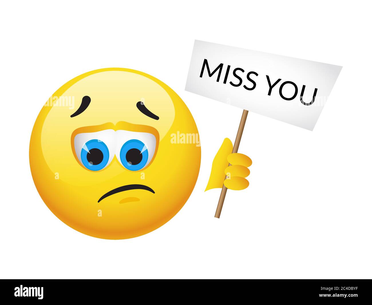Bye emoticon hi-res stock photography and images - Alamy