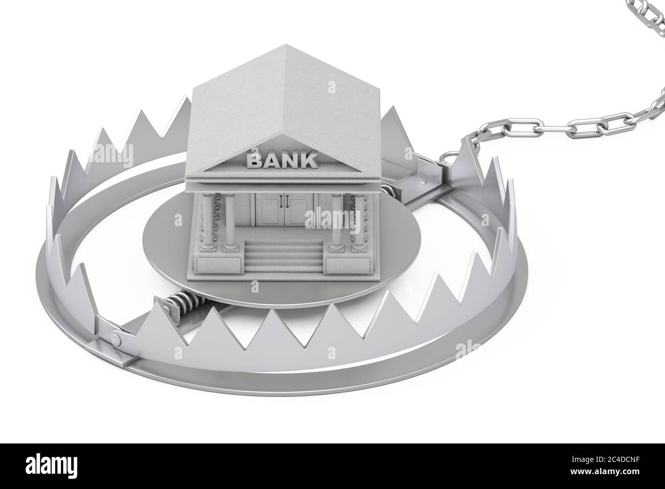 Old bank building on Cut Out Stock Images & Pictures - Alamy