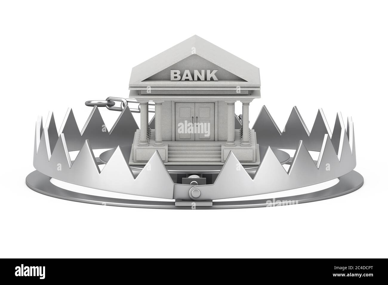 Old bank building on Cut Out Stock Images & Pictures - Alamy