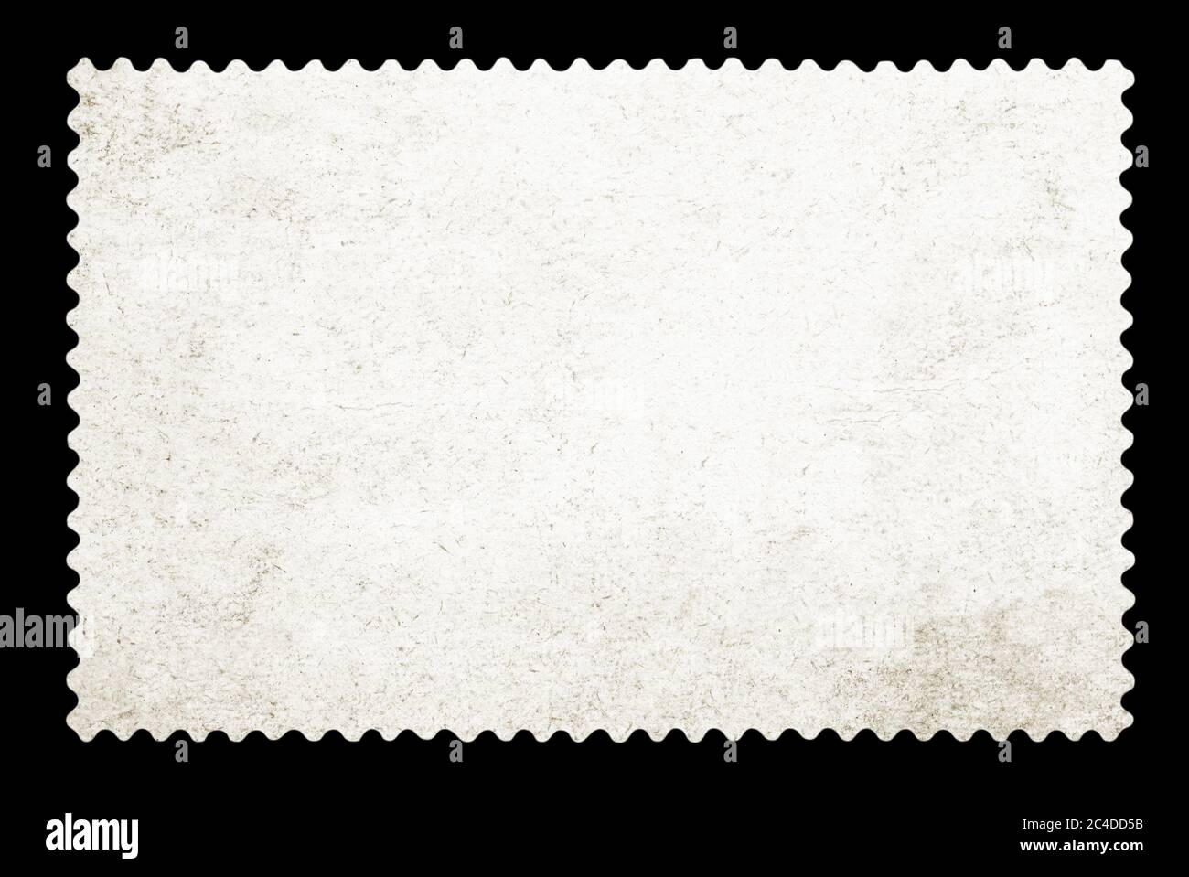 Blank postage stamp - Isolated on Black Stock Photo - Alamy