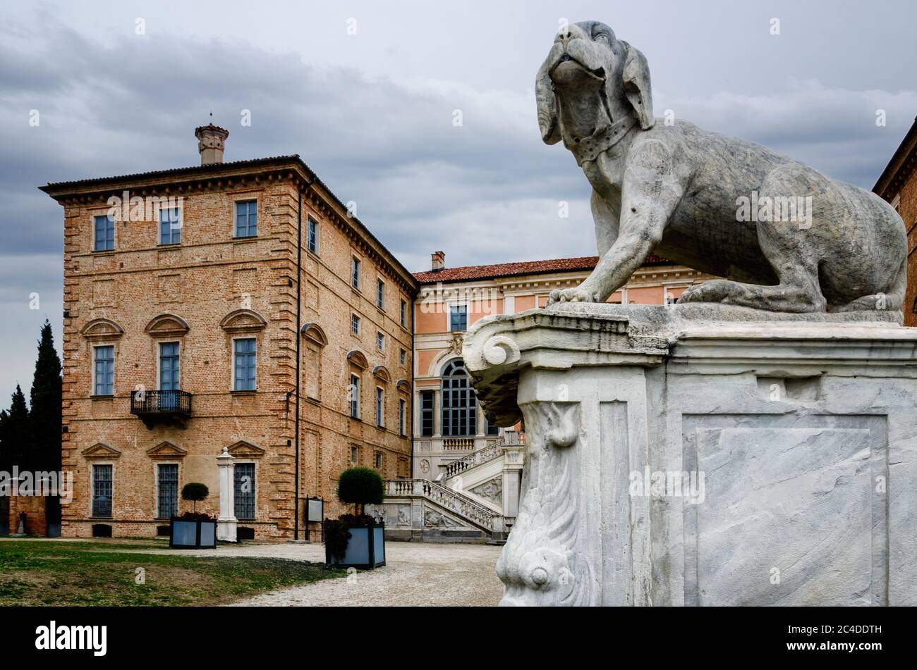 Castle of Govone in Piedmont, Italy Stock Photo - Alamy