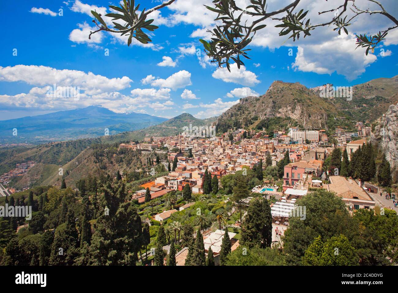 View taormina famous resort in hi-res stock photography and images - Alamy