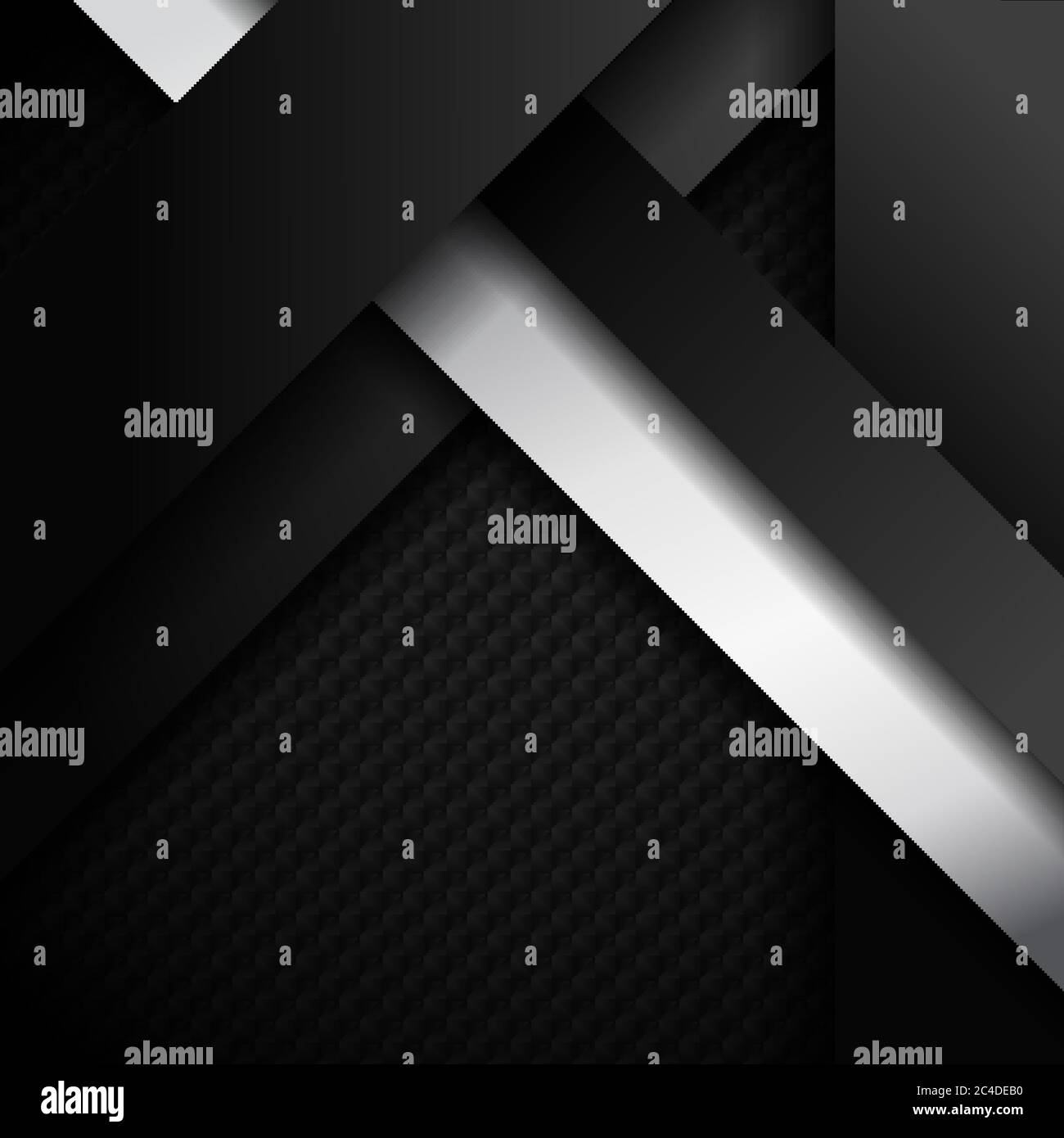 Abstract Black And White Stripes Diagonal Overlapping Layer Paper On