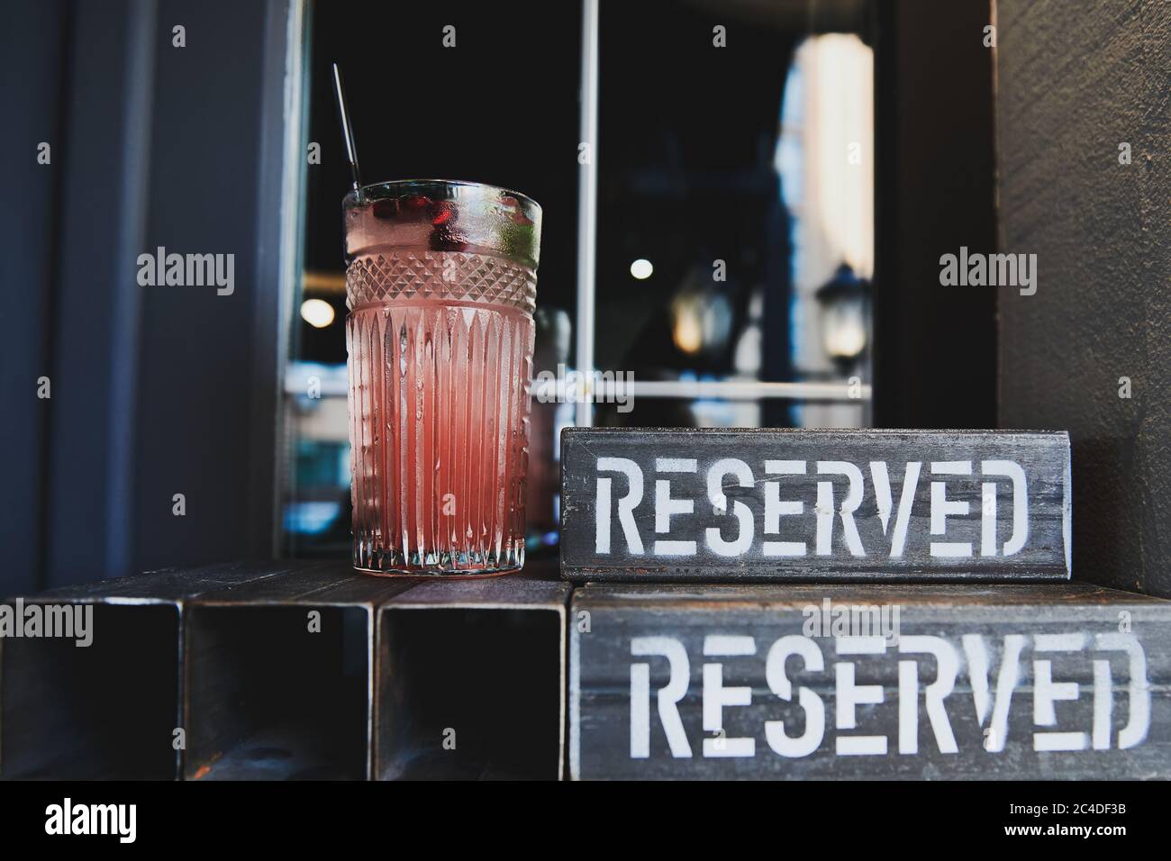 Reserved sign hi-res stock photography and images - Alamy