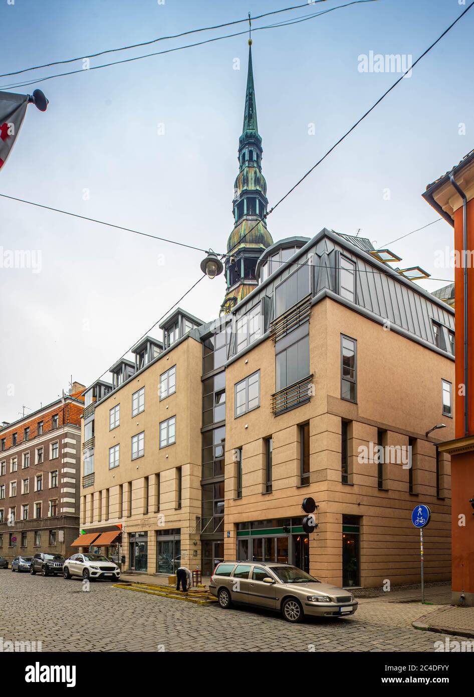 Car parking riga hi-res stock photography and images - Alamy