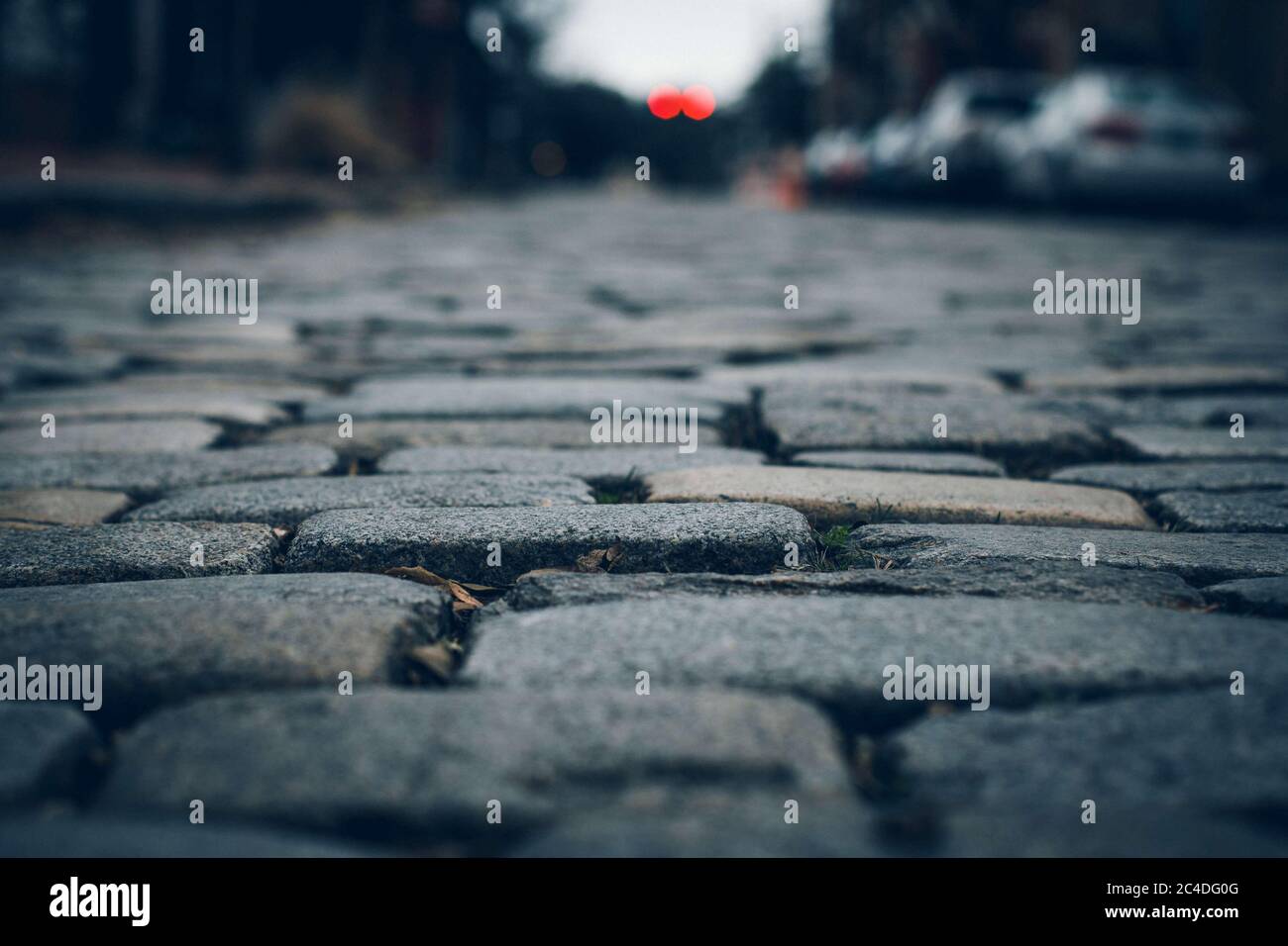 Closeup shot cobblestone road hi-res stock photography and images - Alamy