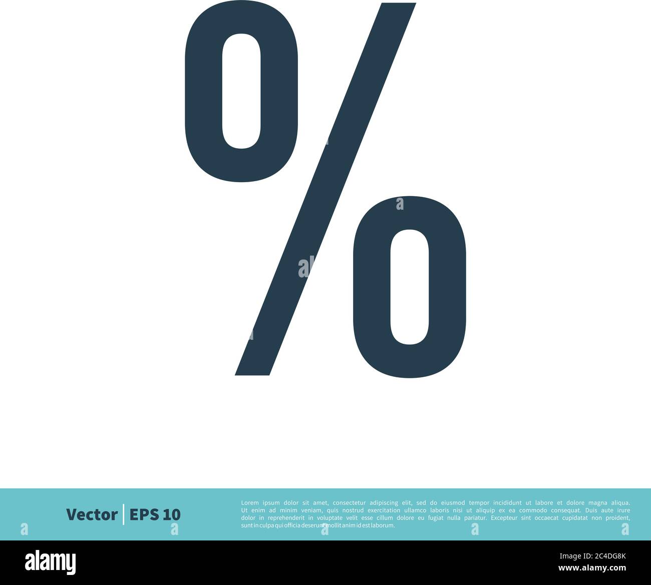 Percentage Icon Vector Logo Template Illustration Design. Vector EPS 10 ...
