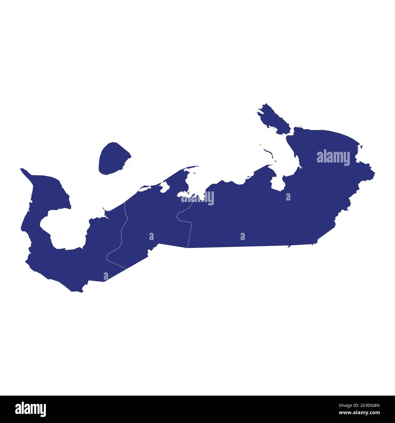 High Quality map of Nenets Autonomous Okrug is a region of Russia with ...
