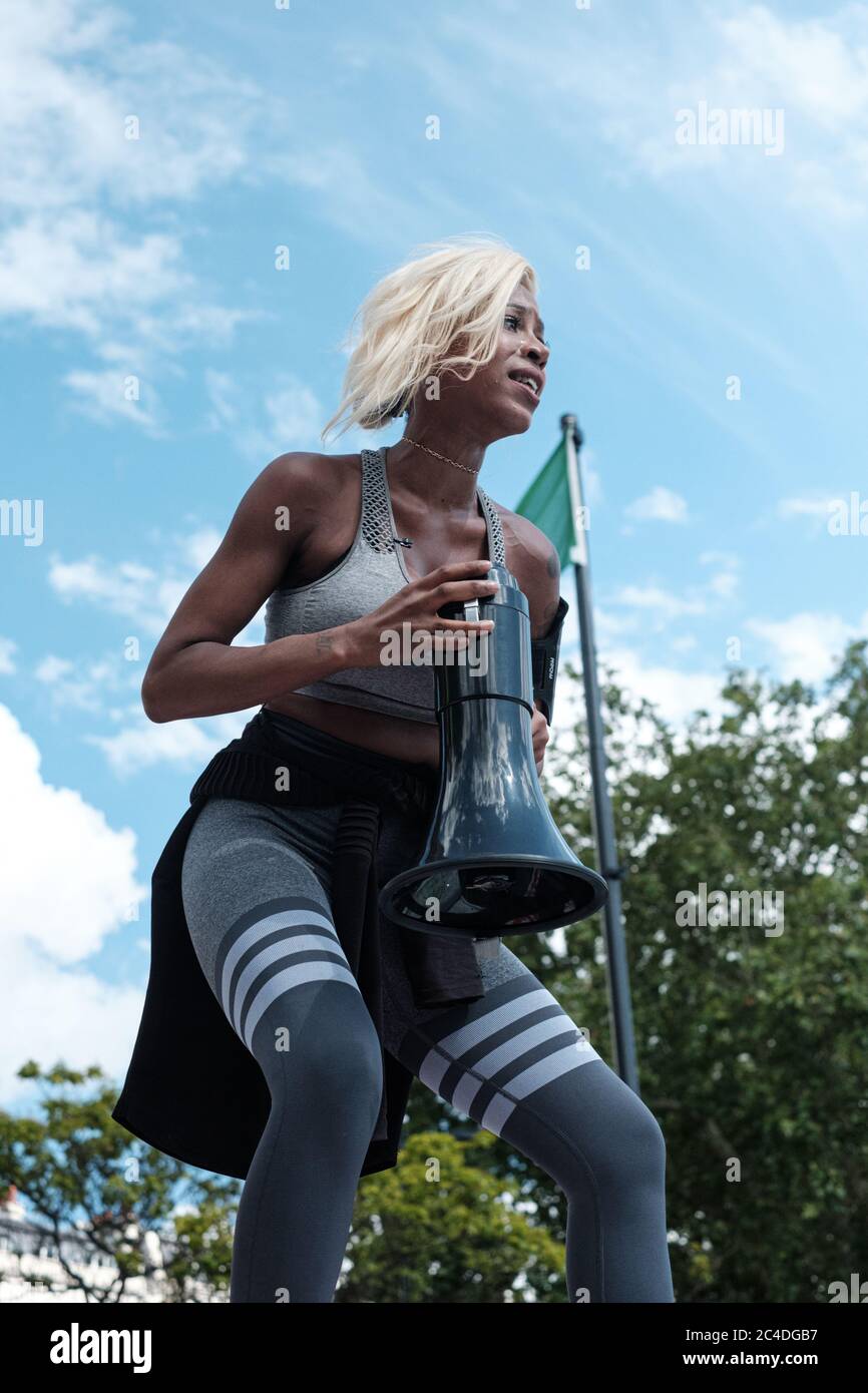 Imarn ayton black lives matter hi-res stock photography and images - Alamy