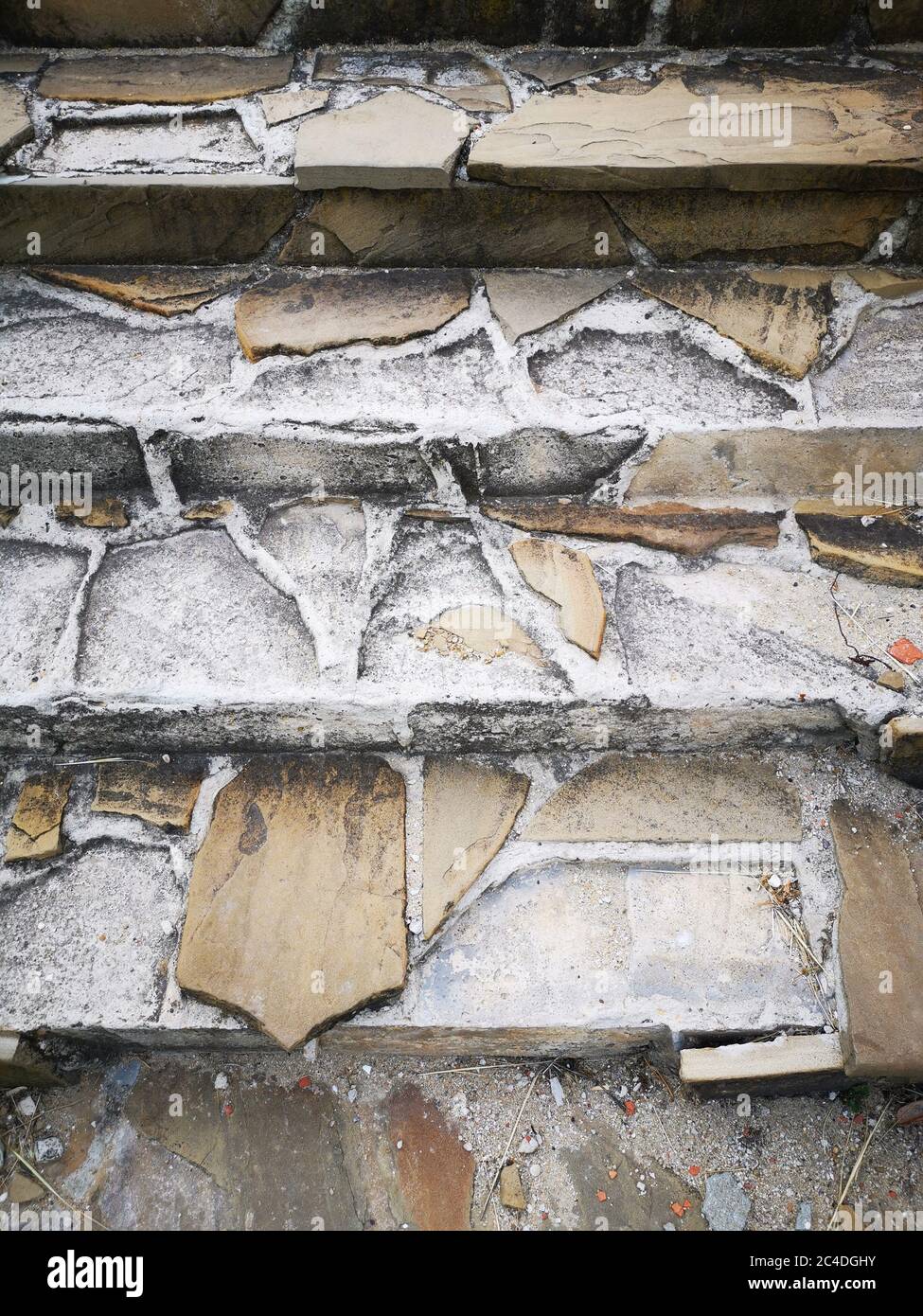 Closeup shot stone stair hi-res stock photography and images - Alamy