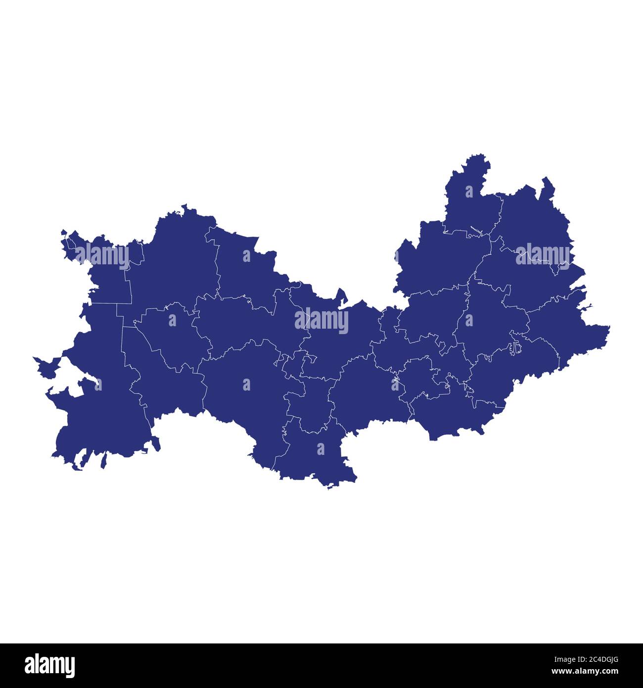 Mordovia map Cut Out Stock Images & Pictures - Alamy