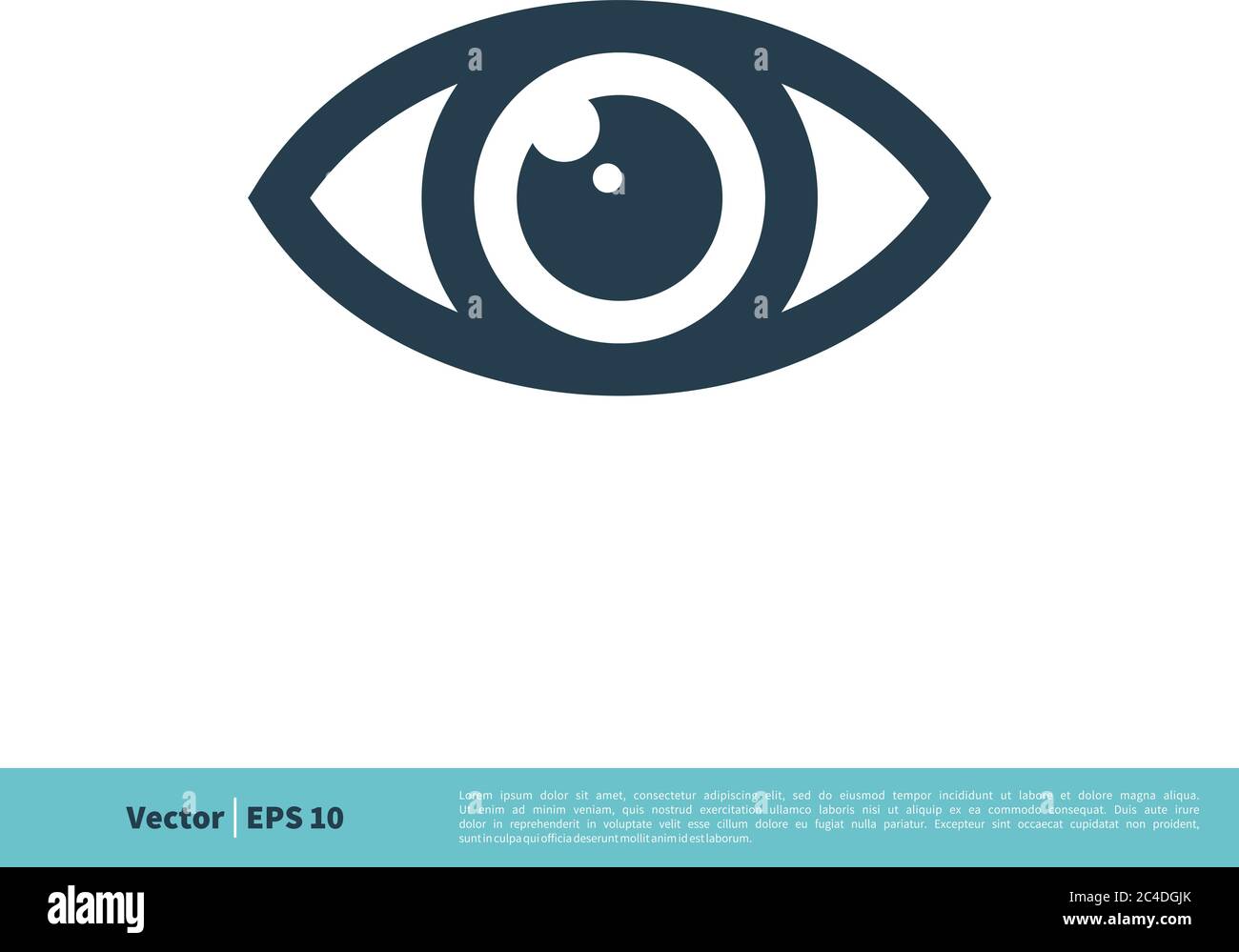 Eye Ball Icon Vector Logo Template Illustration Design. Vector EPS 10 ...