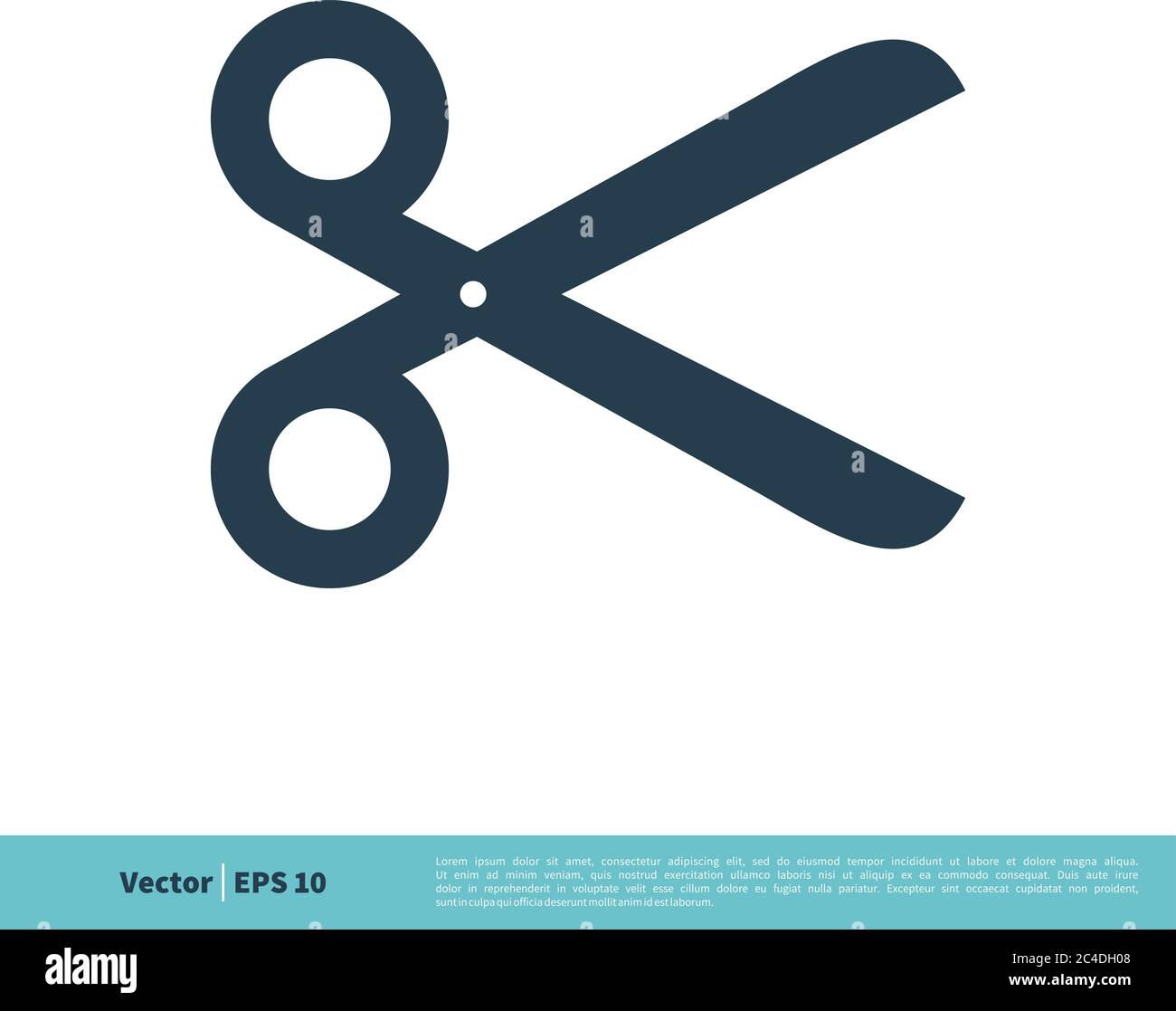 Scissor Icon Vector Logo Template Illustration Design. Vector EPS 10 ...