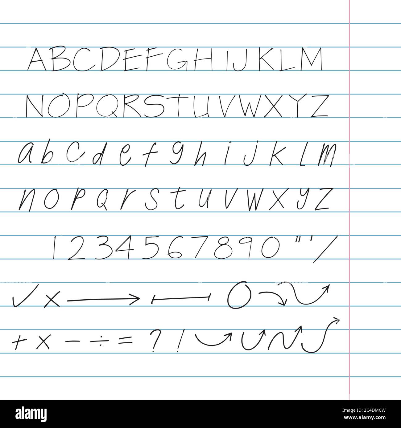 Architectural Lettering Practice Sheets