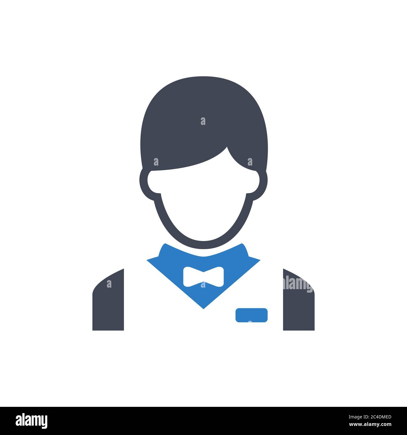 Waiter icon hi-res stock photography and images - Alamy