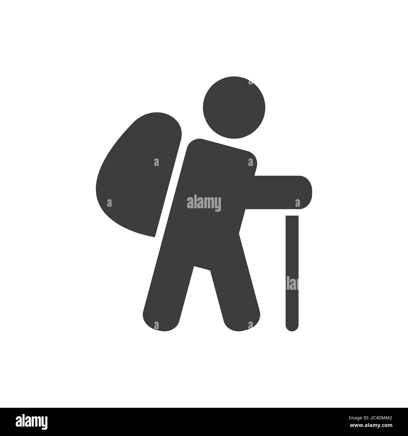 Hiking icon hi-res stock photography and images - Alamy