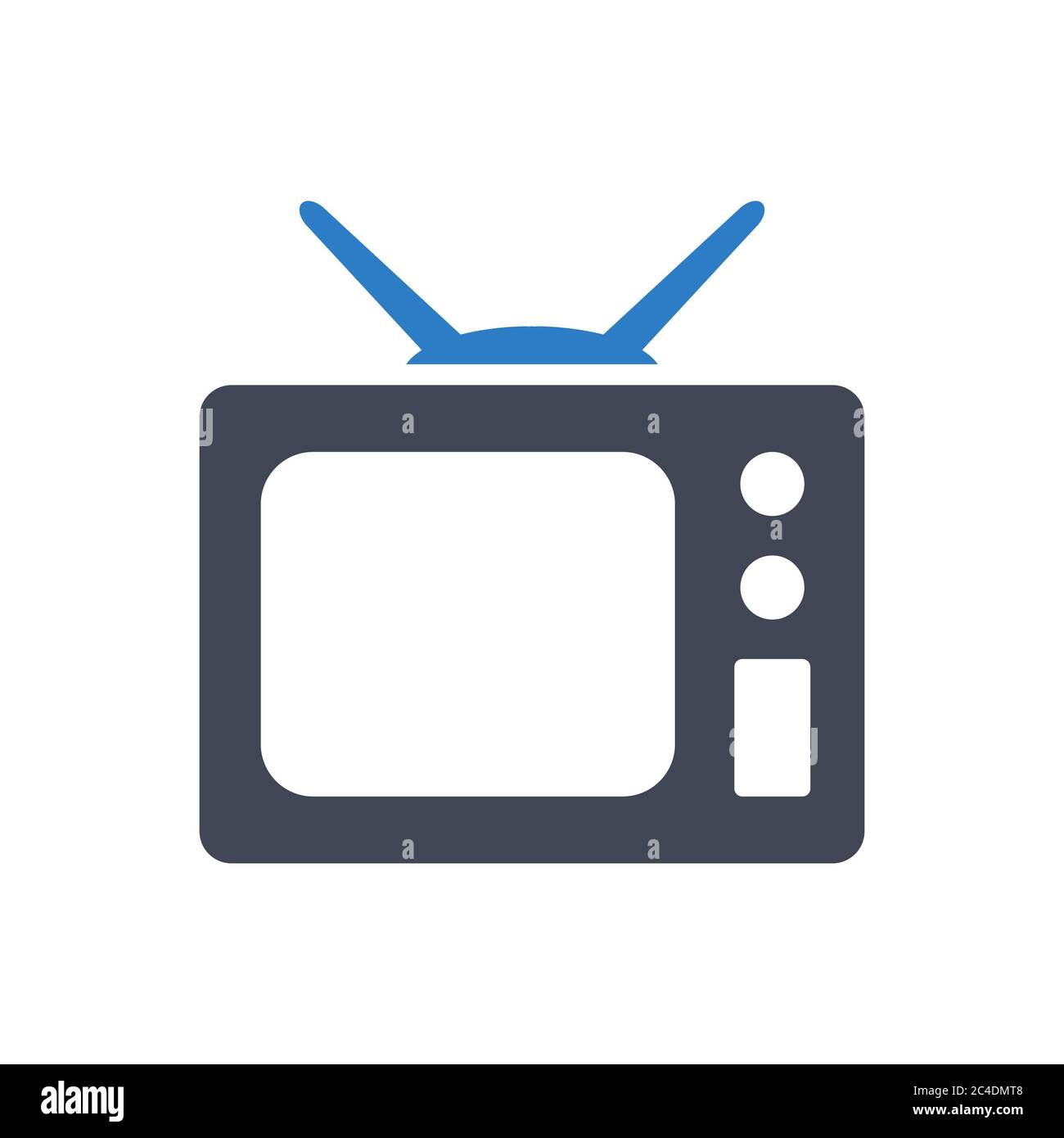 Tv show icon television Cut Out Stock Images & Pictures - Alamy