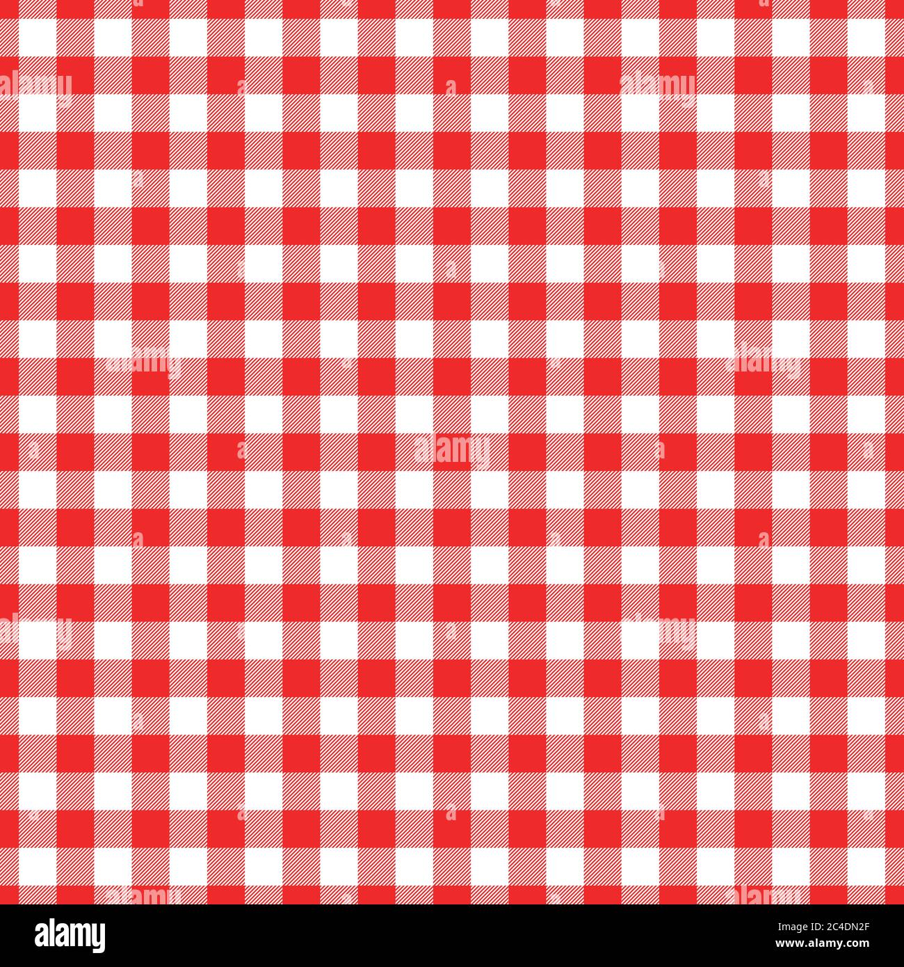 Lumberjack plaid pattern in red and black. Seamless vector pattern ...