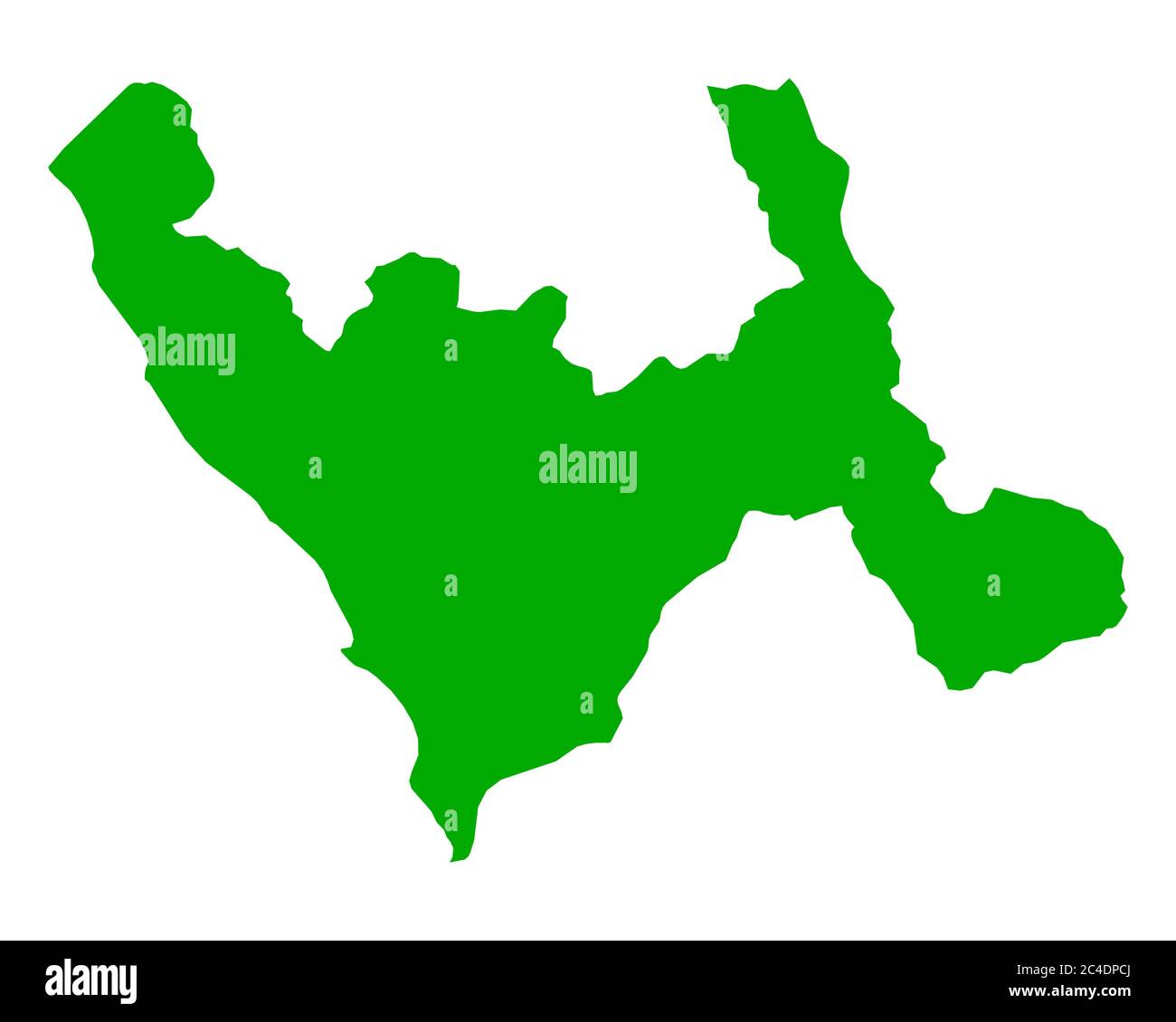Map of La Libertad Stock Photo - Alamy