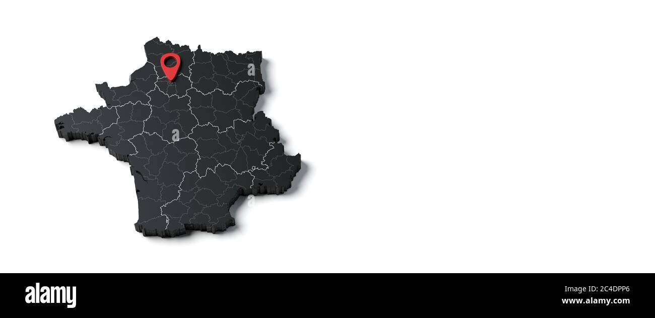 Blue flag in black and white Cut Out Stock Images & Pictures - Alamy