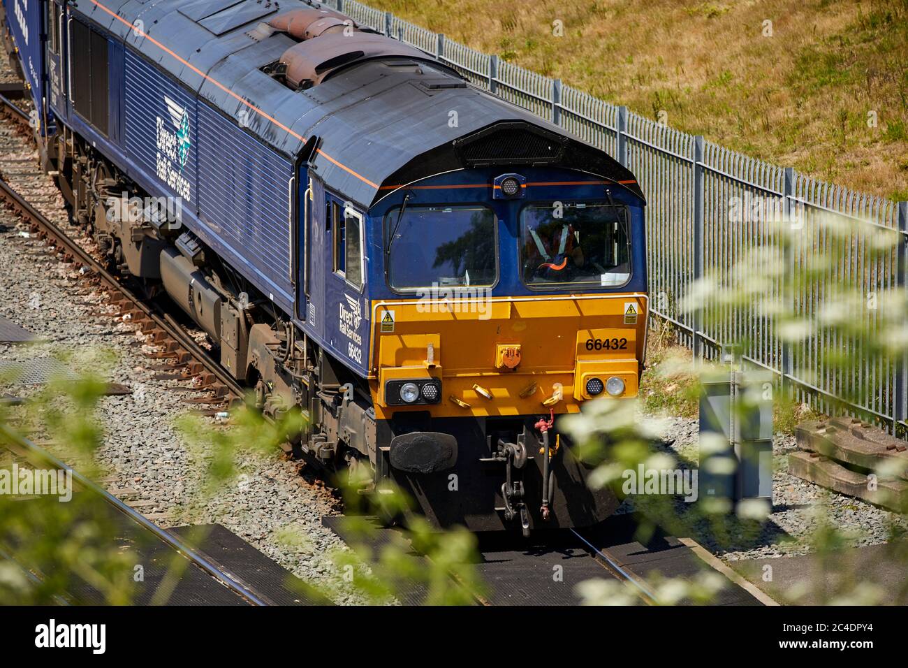 Tesco grocery distribution centre Daventry International Rail Freight ...