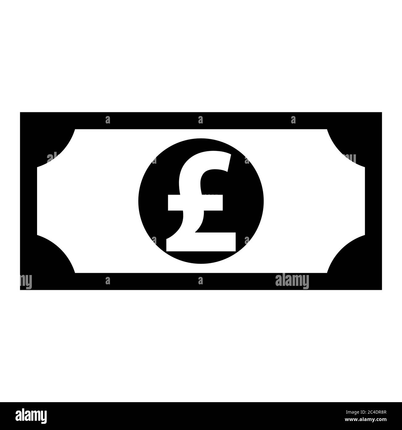 Pound banknote Black and White Stock Photos & Images - Alamy