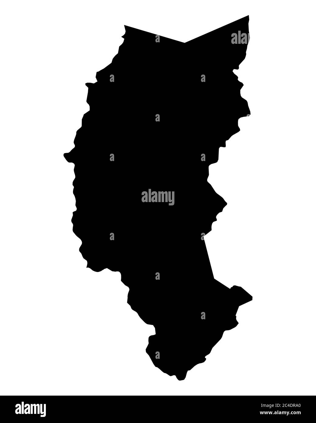 Map of Puno Stock Photo - Alamy