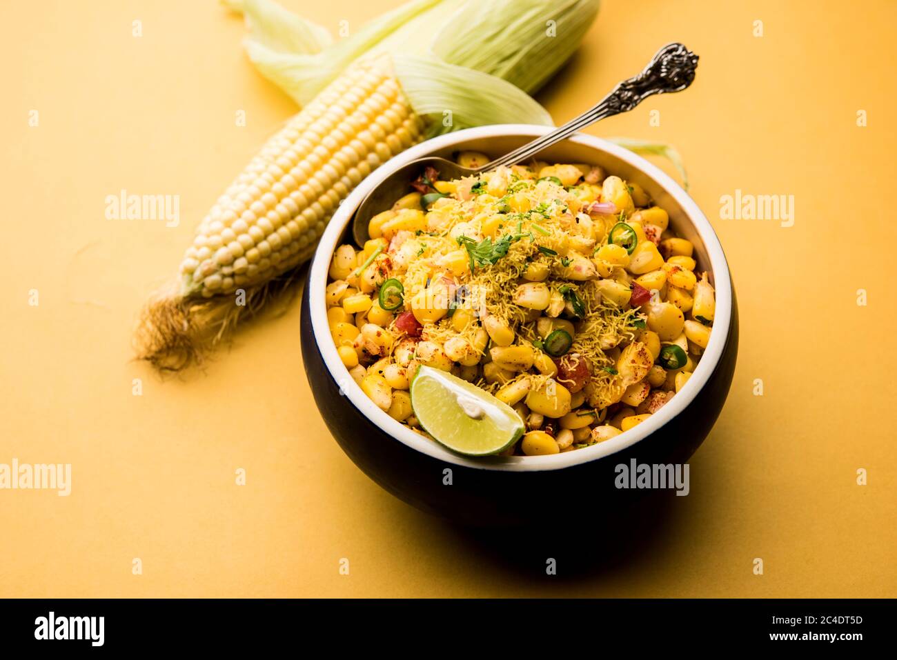 Corn chaat hi-res stock photography and images - Alamy
