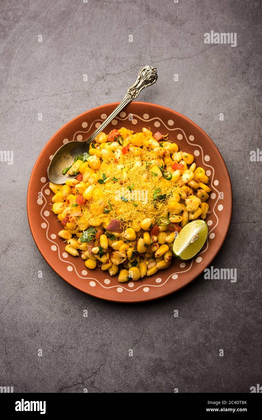 Corn chaat hi-res stock photography and images - Alamy