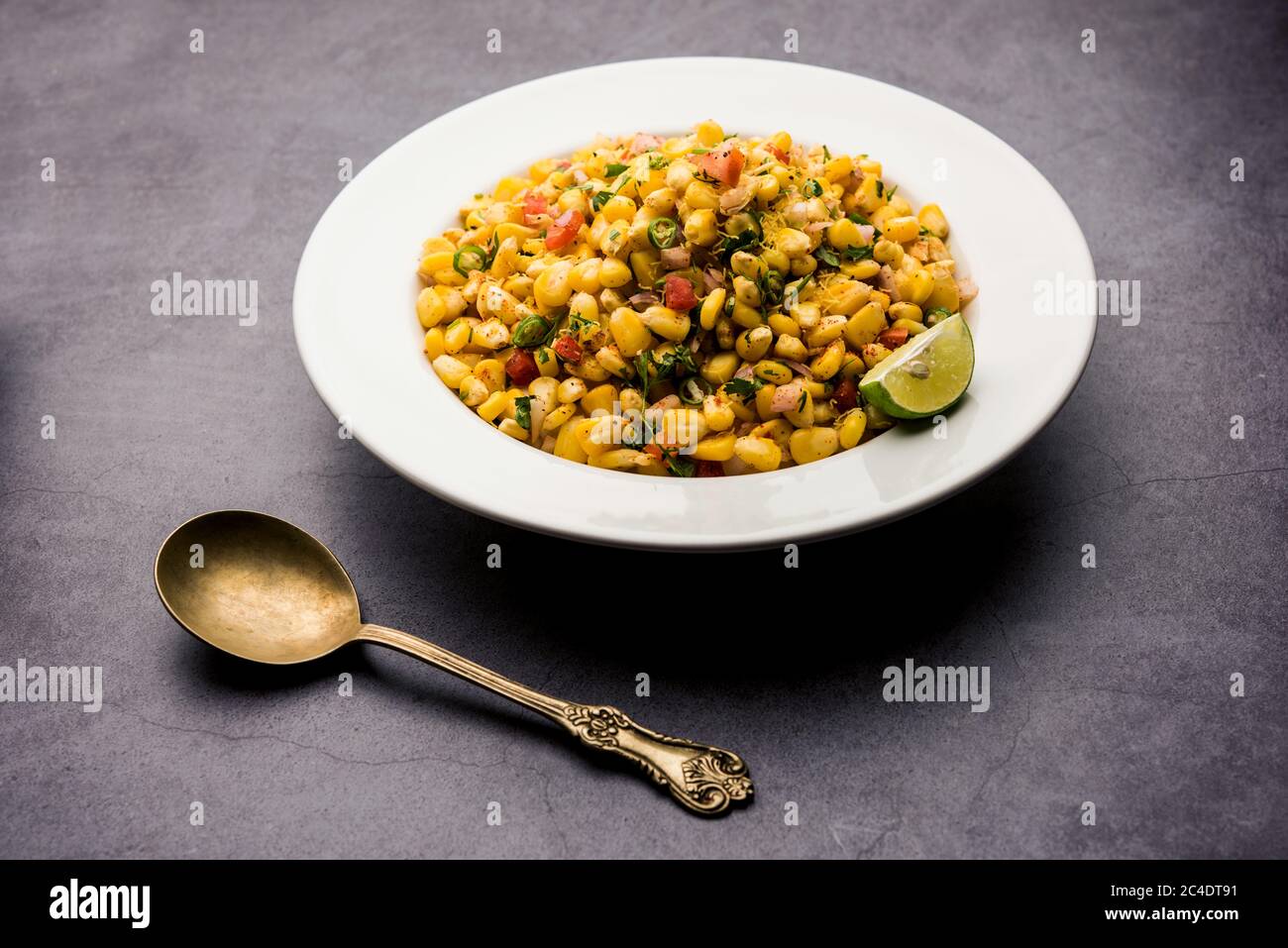 Indian Sweet Corn Chat or Chat is an easy to make snack recipe, served ...