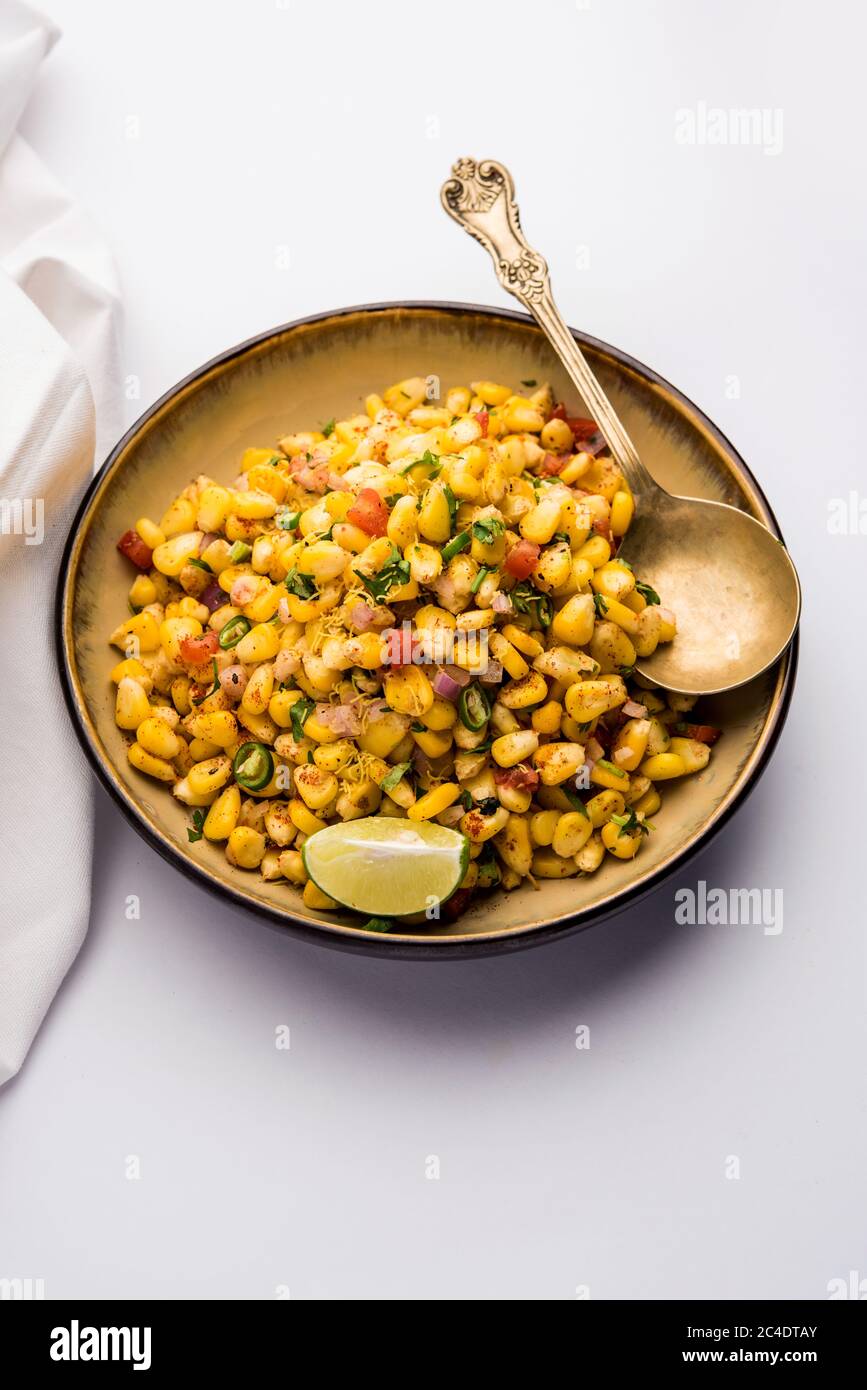 Corn chaat hi-res stock photography and images - Alamy