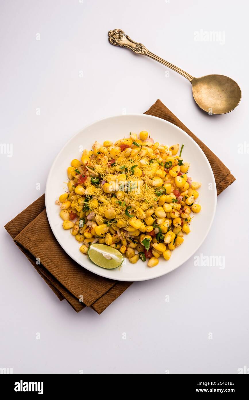 Corn chaat hi-res stock photography and images - Alamy