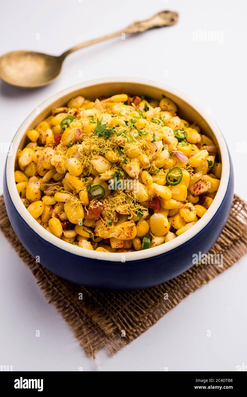 Corn chaat hi-res stock photography and images - Alamy