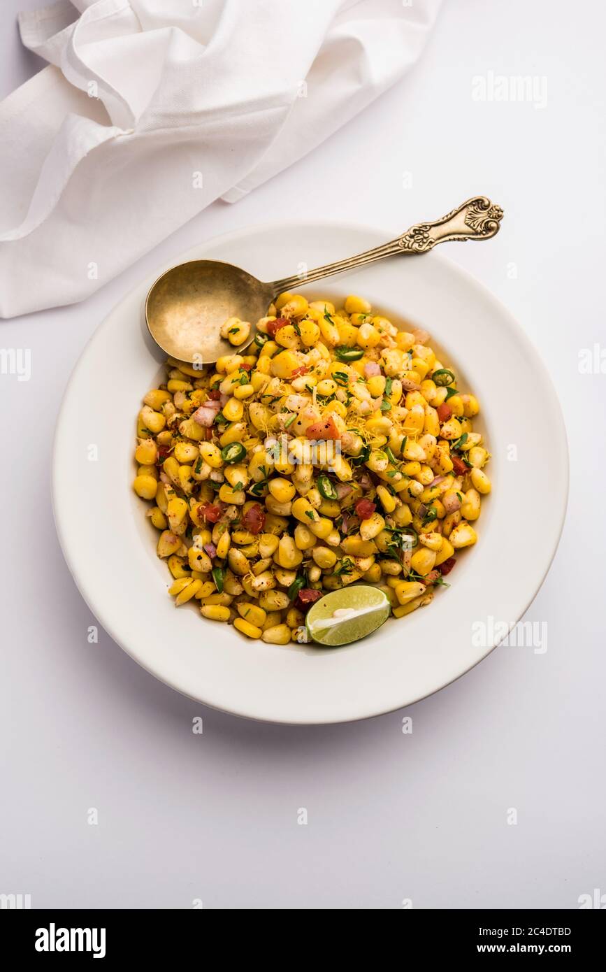 Corn chaat hi-res stock photography and images - Alamy