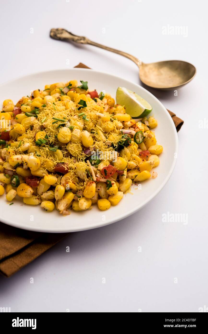 Corn chaat hi-res stock photography and images - Alamy