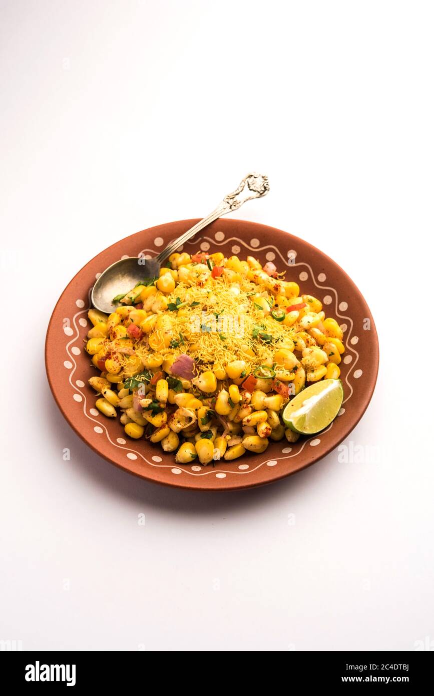 Corn chaat hi-res stock photography and images - Alamy