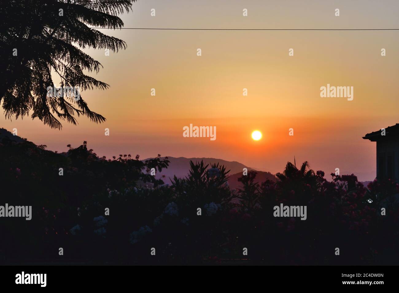 Peaceful sunset view hi-res stock photography and images - Alamy