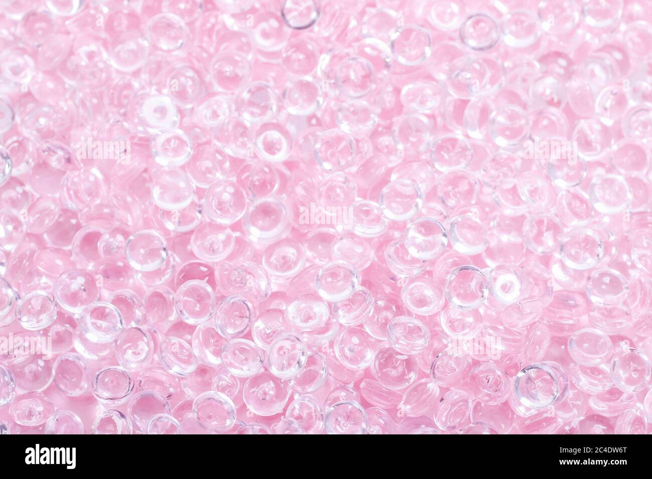 Pink background made of transparent crystals. Graphic resources Stock ...