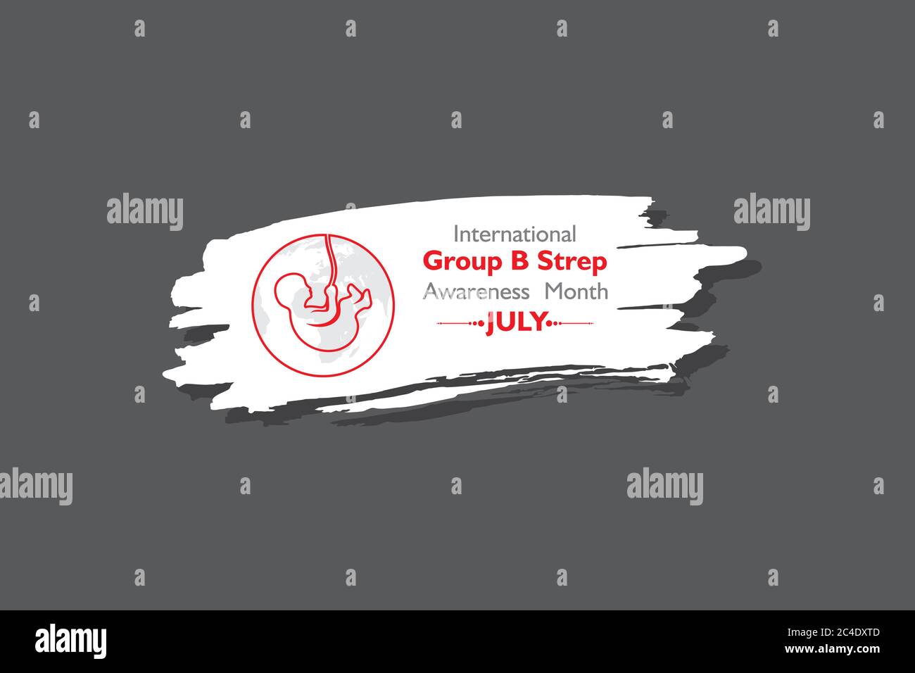 Vector Illustration for International Group B Strep Throat Awareness ...